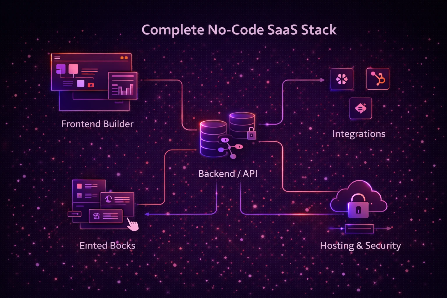 Best No-Code Stack For Building SaaS In 2025