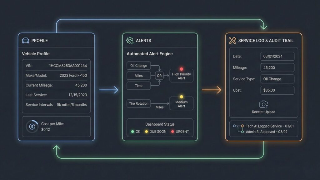 Fleet Maintenance Software For Small Fleets Predictive Tracker